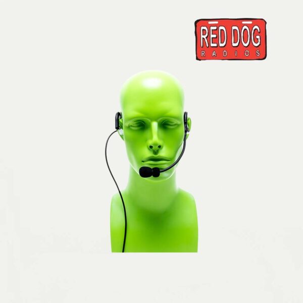 Impact Platinum Heavy Duty Dual Acoustic Tube Behind The Head Headset 0273